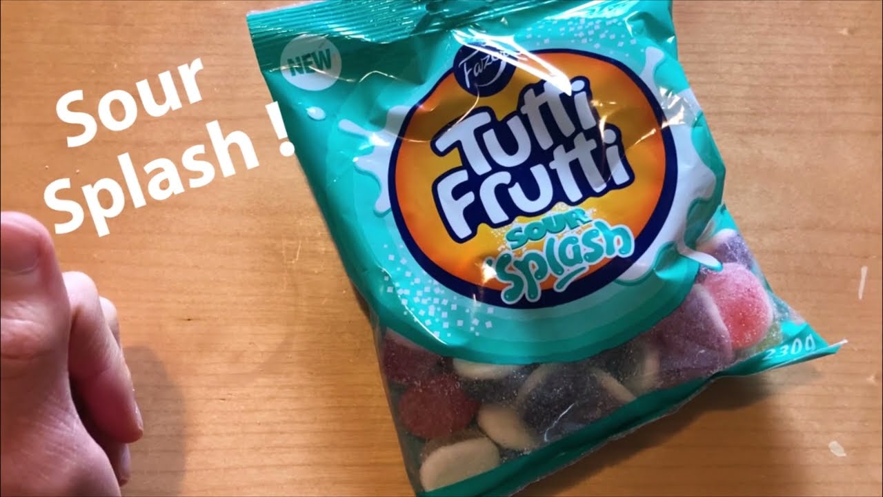 Tutti Frutti Sour Splash - Taste test - YouTube