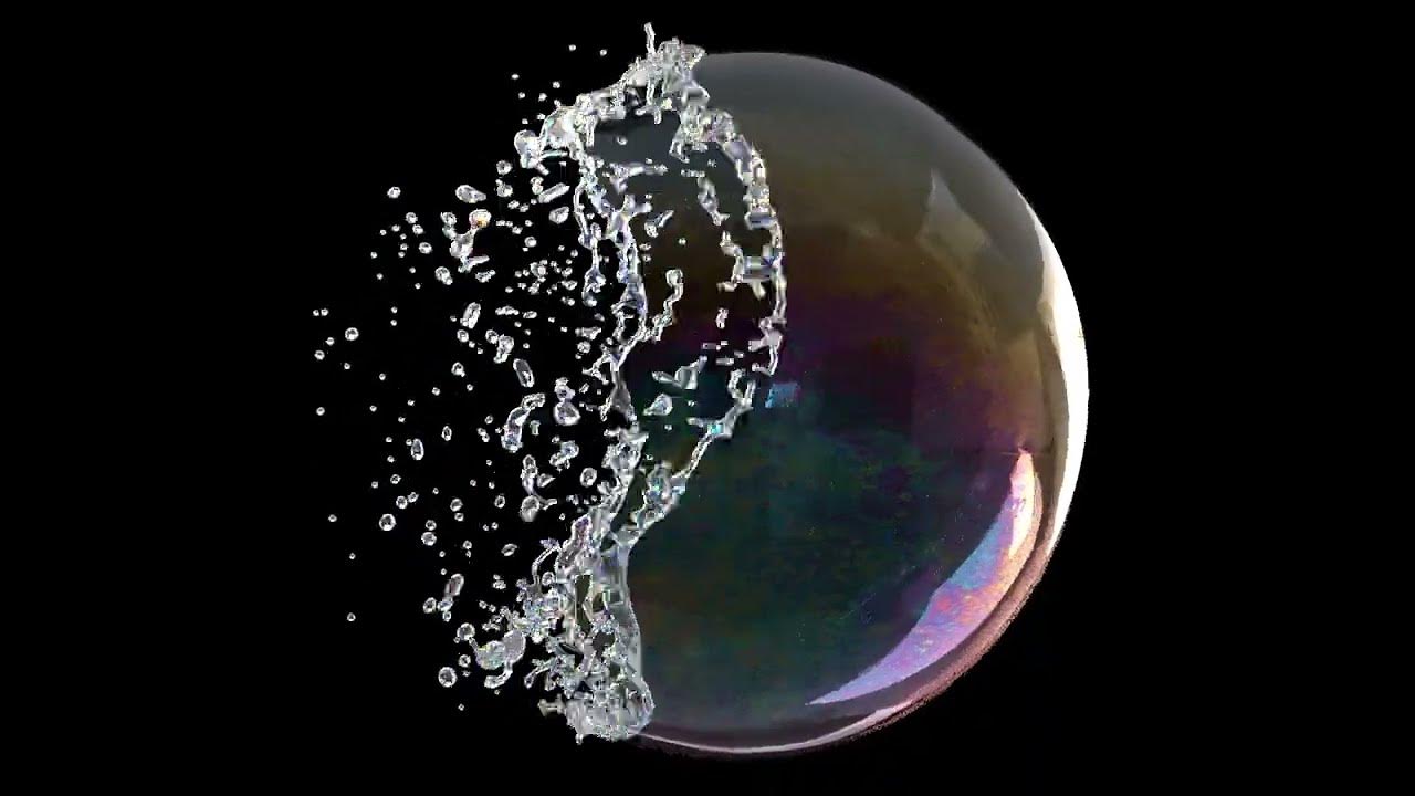 Houdini bubble explode - YouTube