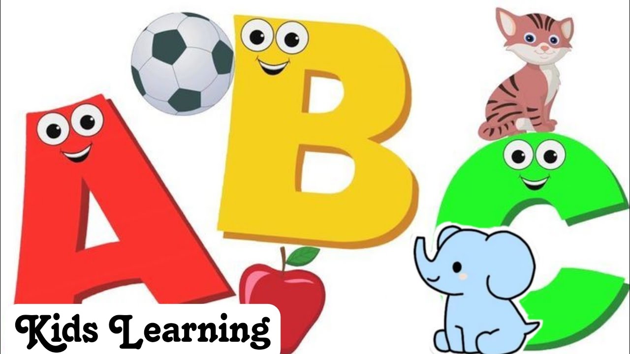 ABC Letters for Kids | Full English Alphabet for Preschool | English ...