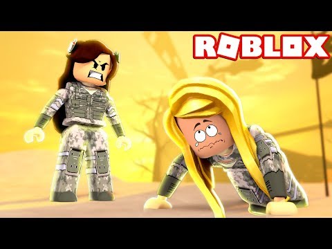 JOINING THE ARMY IN ROBLOX! - YouTube