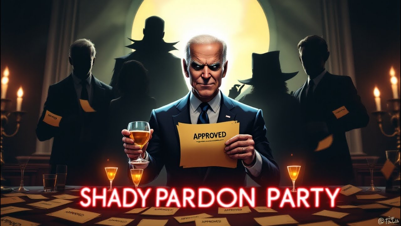 Biden’s Shady Pardon Party Explained 🍸 - YouTube