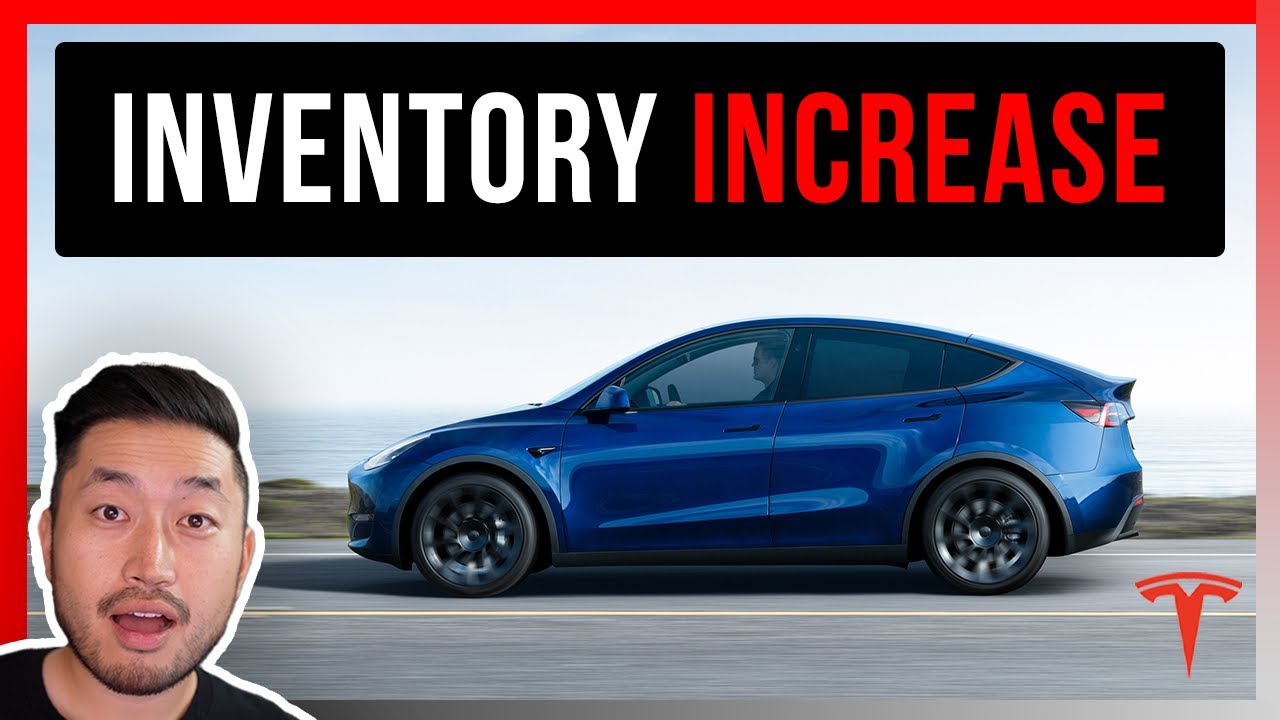 Tesla Model Y Inventory Skyrockets - YouTube