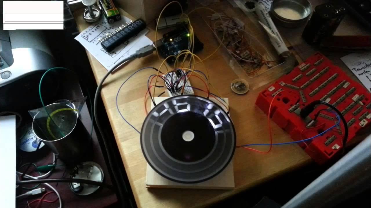 Arduino POV Display - YouTube