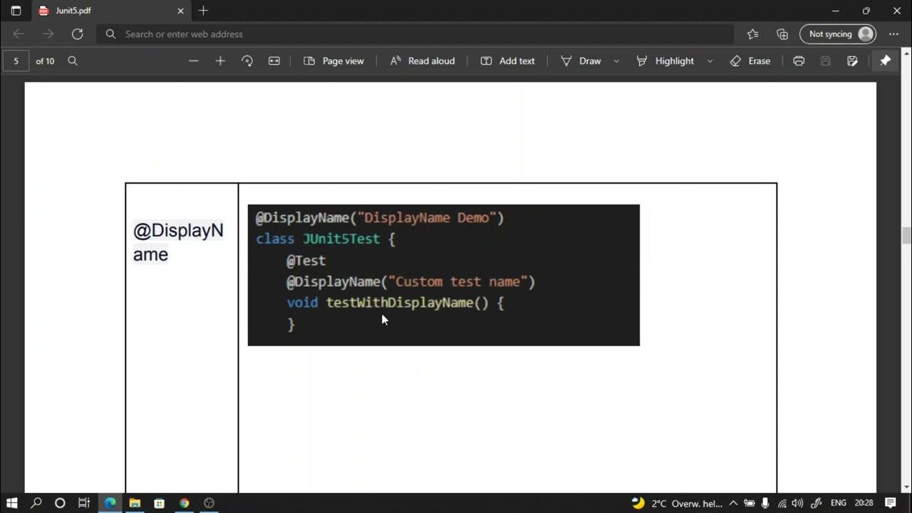 36.DisplayName Annotation. - YouTube