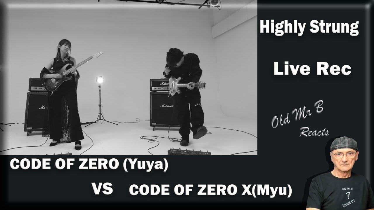 CODE OF ZERO(Yuya) VS CODE OF ZERO X(Myu) Played "Orianthi - Highly Strung ft. Steve Vai ...