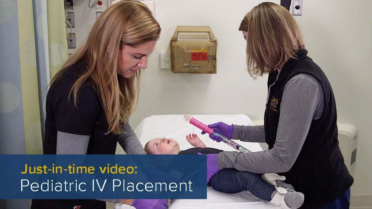 PACES Just-in-Time: Infant IV Placement - YouTube