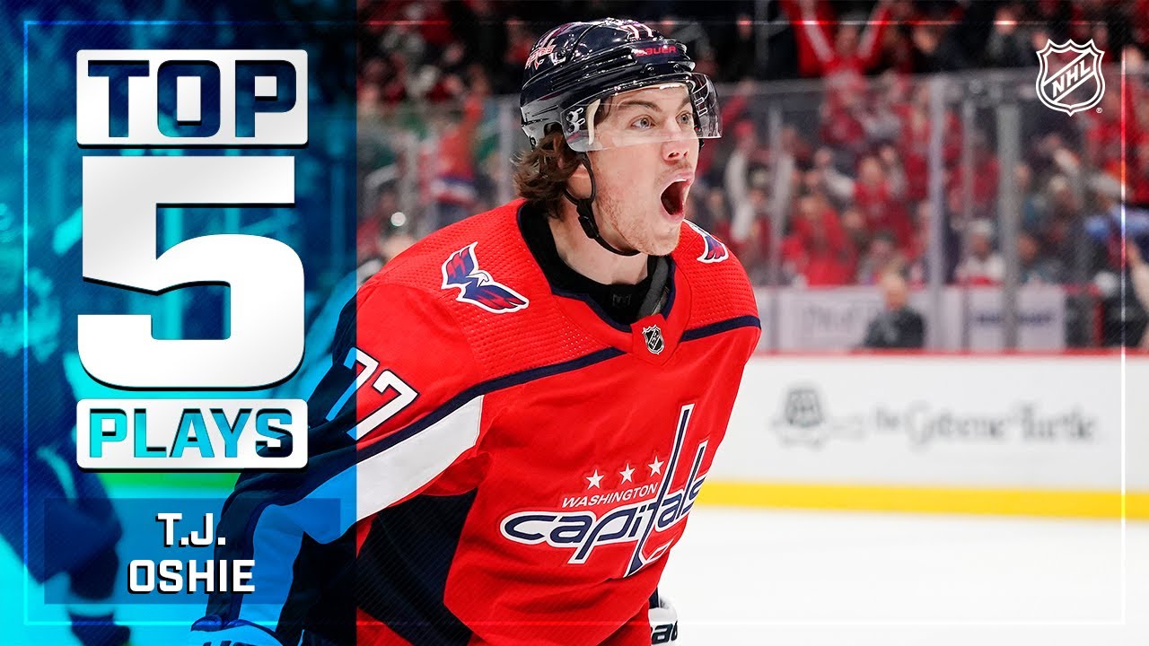 Top 5 T.J. Oshie Plays from 2019-20 | NHL - YouTube