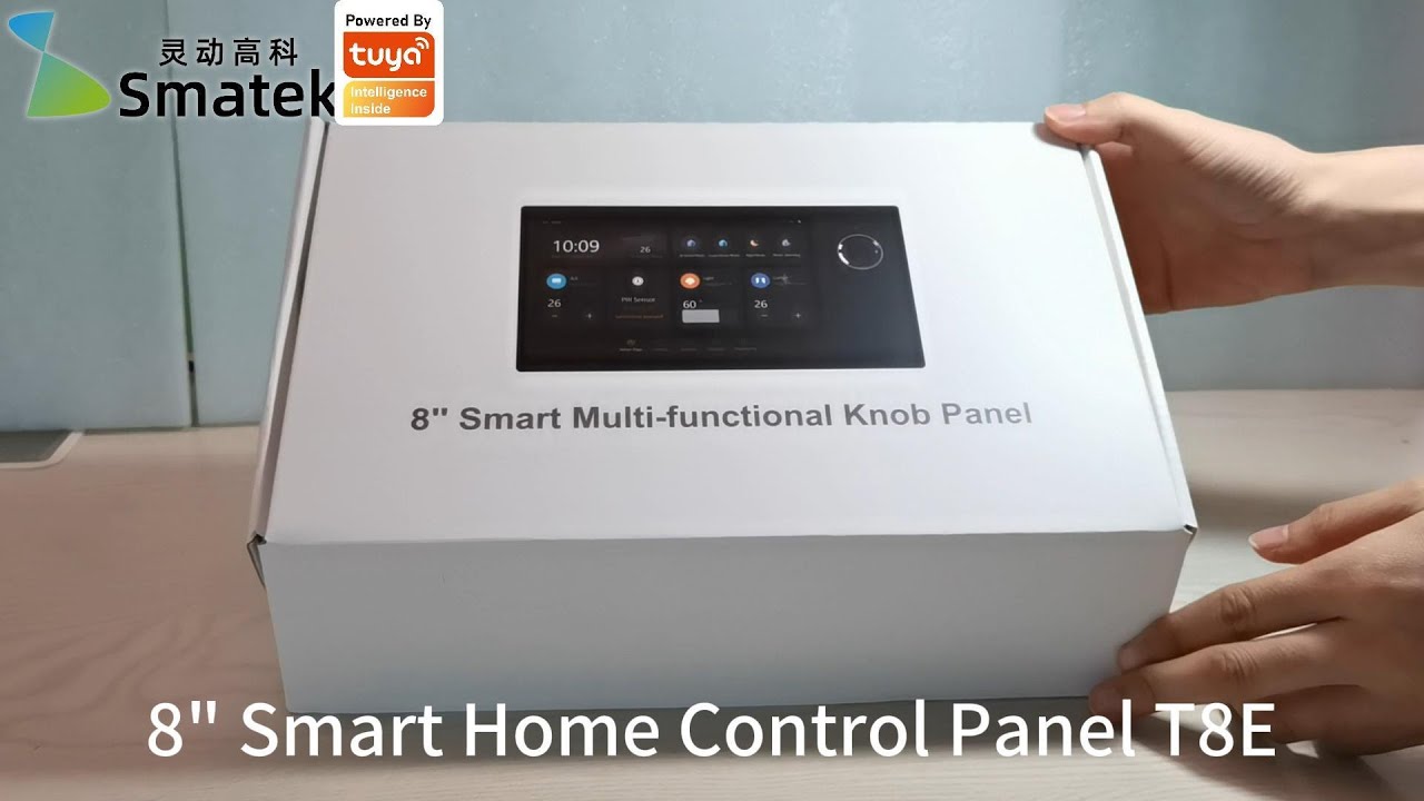 8" Smart Home Automation Dashboard Tablet Smart Control Panel TUYA Zigbee Hub for US EU ASIA T8E ...