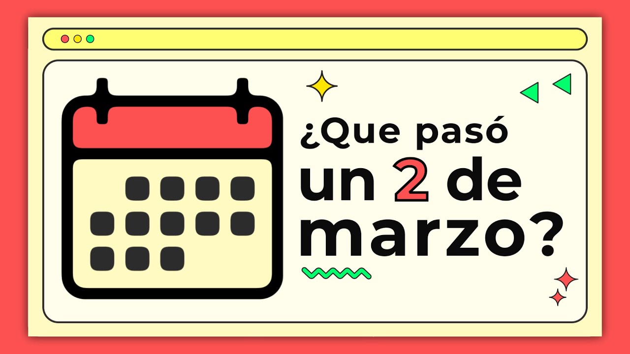 📅Efemérides 2 de marzo - YouTube