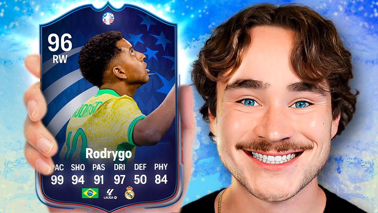 96 Rodrygo But INSANE Packs Decide His Team - YouTube