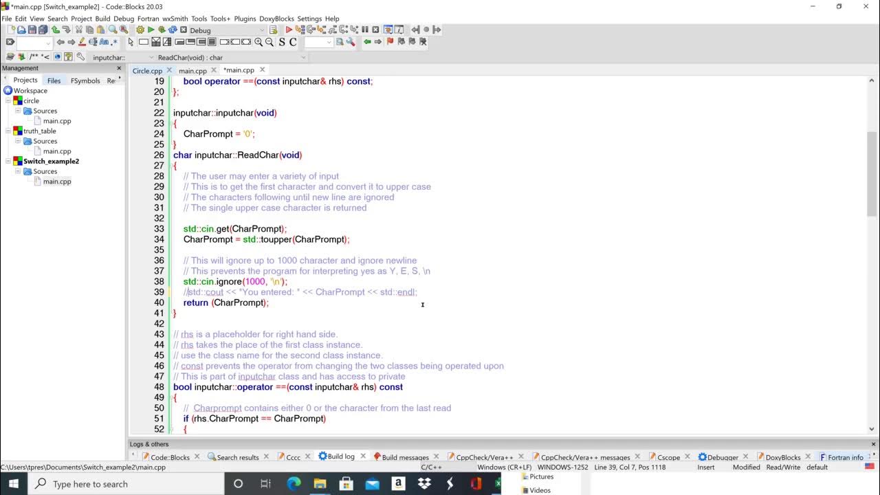 Introduction to using a class with operator overloading - ENGR 2304 - YouTube