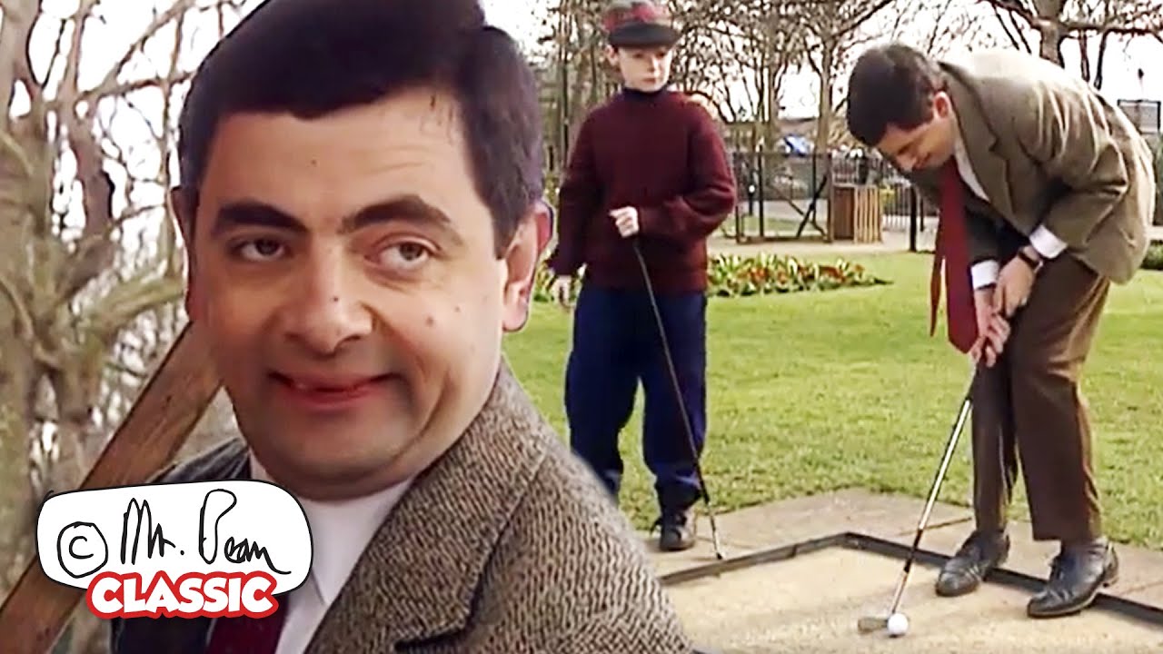 Mini Golf BEAN | Mr Bean Funny Clips | Classic Mr Bean - YouTube