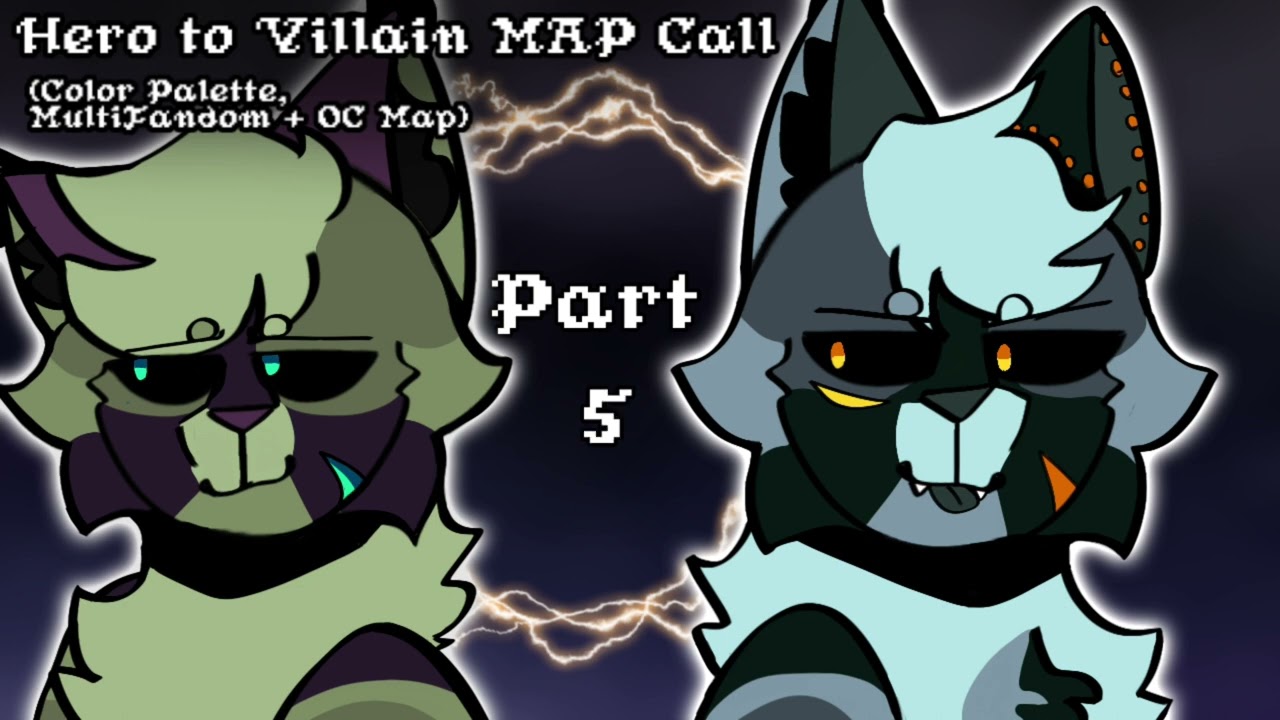 Hero to Villain (Color Palette • MultiFandom + OC • Open MAP Call ...
