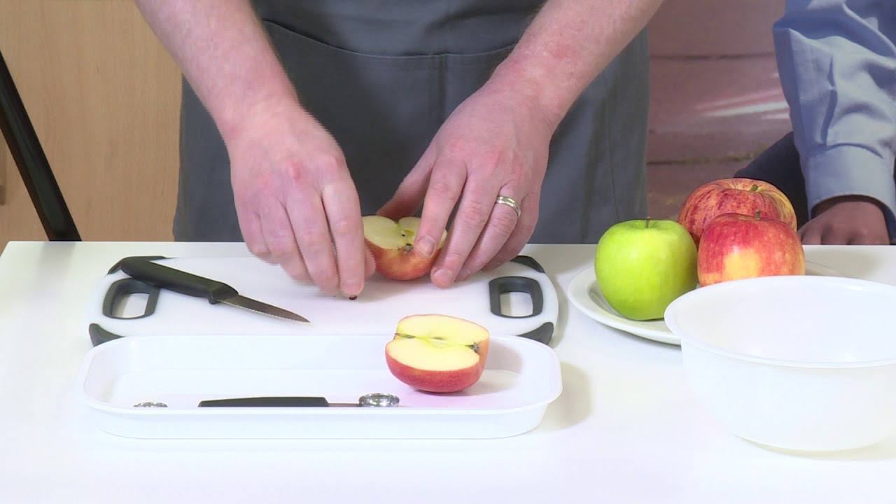 Good Food Skills: Second level - Coring - YouTube