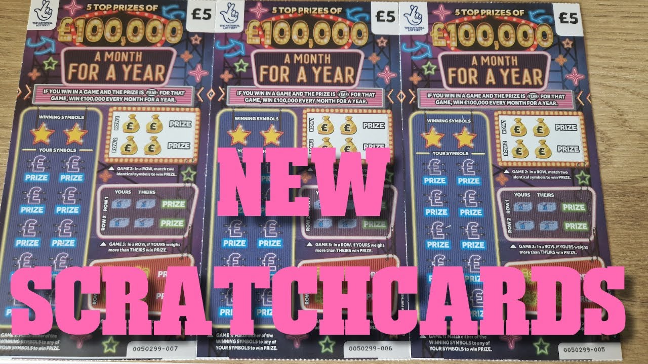 NEW SCRATCHCARDS !! £50 BUY-IN - YouTube