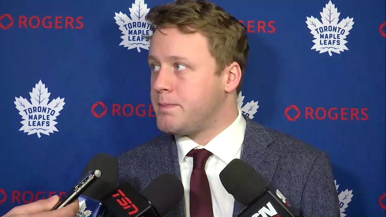 Maple Leafs Pre-Game: Morgan Rielly - March 30, 2018 - YouTube