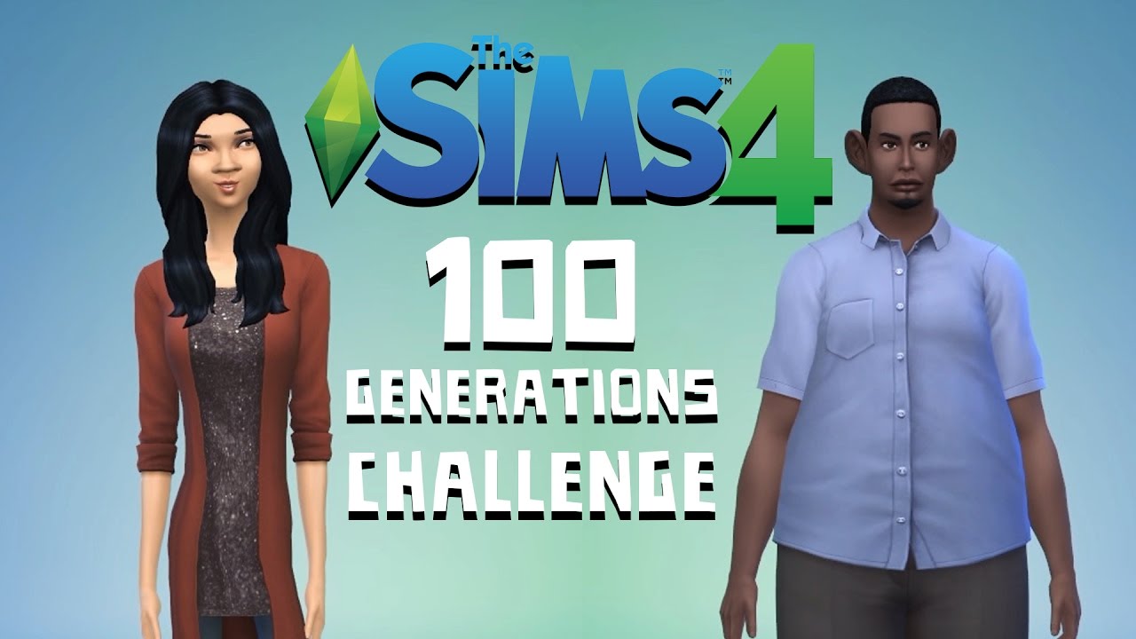 The Sims 4 | 100 Generations Challenge | Ett nytt äventyr | #1 - YouTube