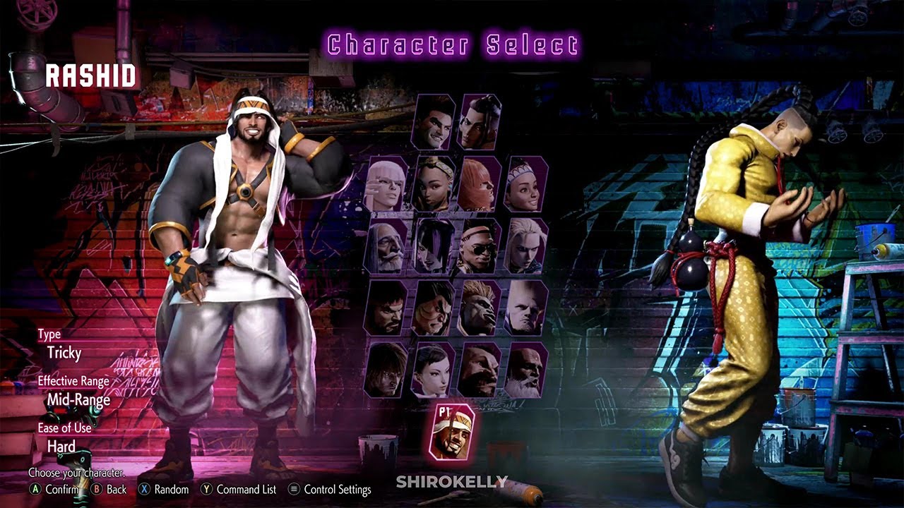 Street Fighter 6 - ALL Characters Select Animations [4K 60FPS] - YouTube