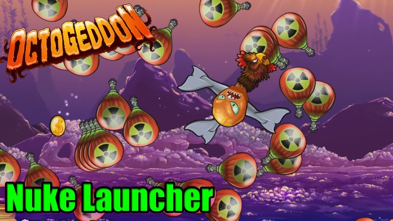 EPIC NUKE LAUNCHER | Octogeddon Modded | Octogeddon that shoots nukes ...