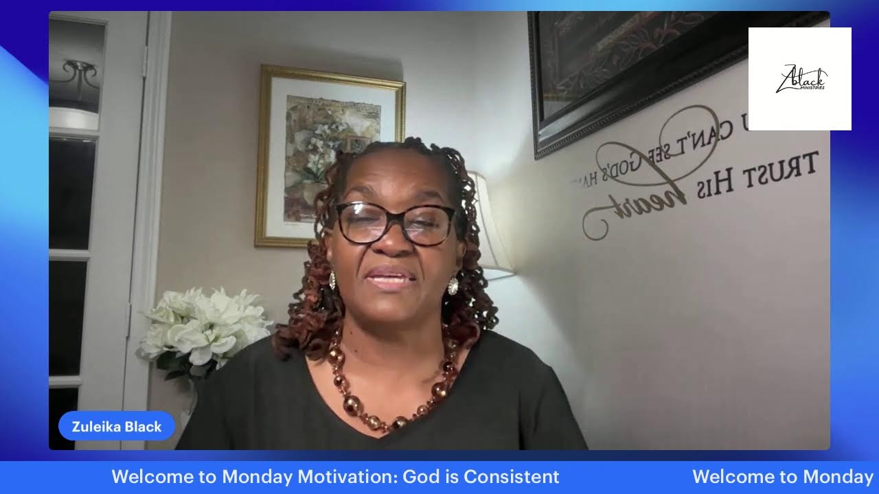 Monday Motivation: God is Consistent - YouTube