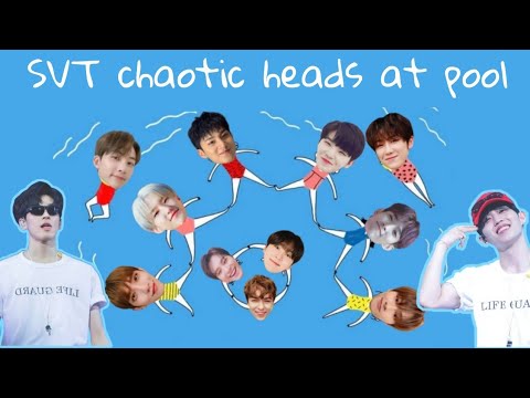 SVT being chaotic heads at the pool🏊‍♀️ - YouTube