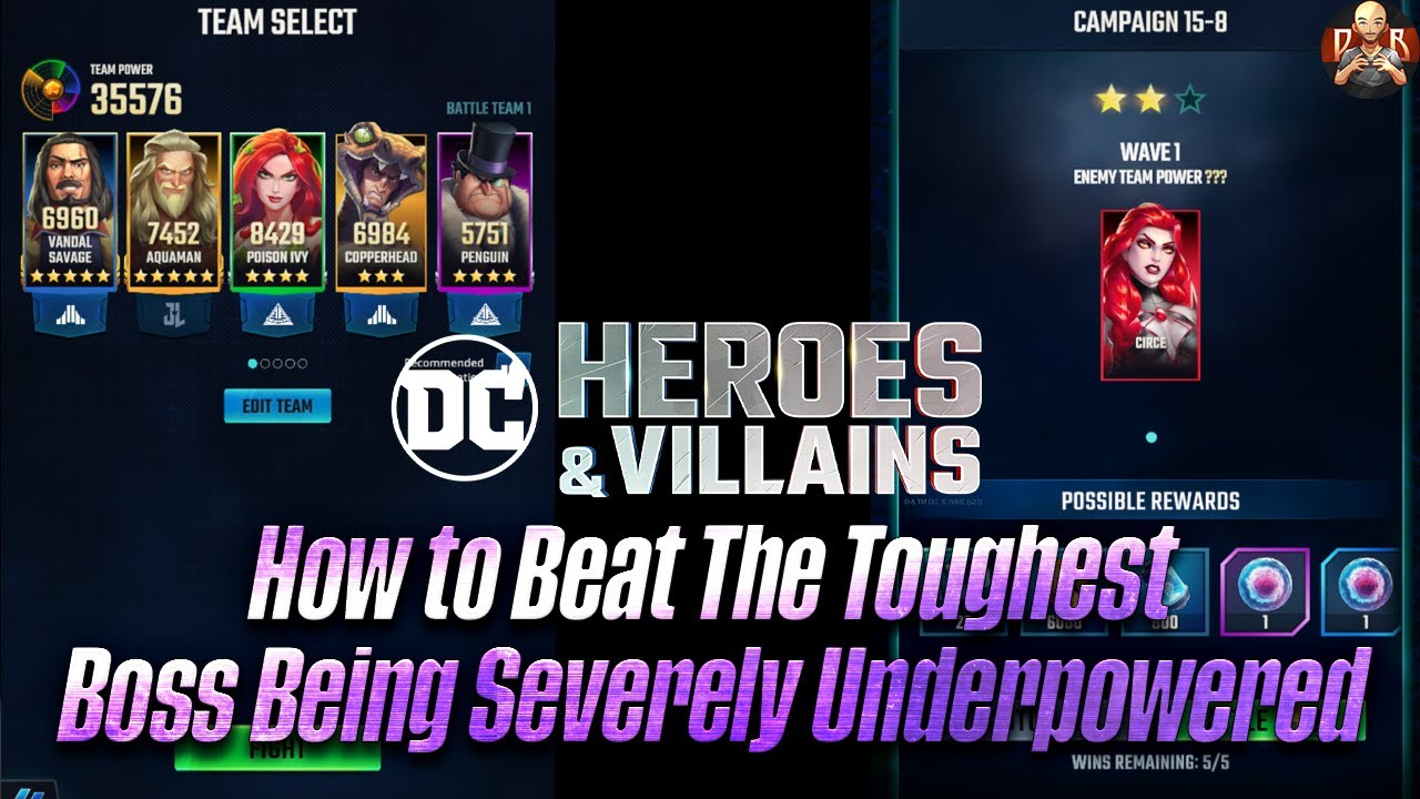 [DC Heroes & Villains] - Circe Boss fight makes Superman Look EASY! How ...