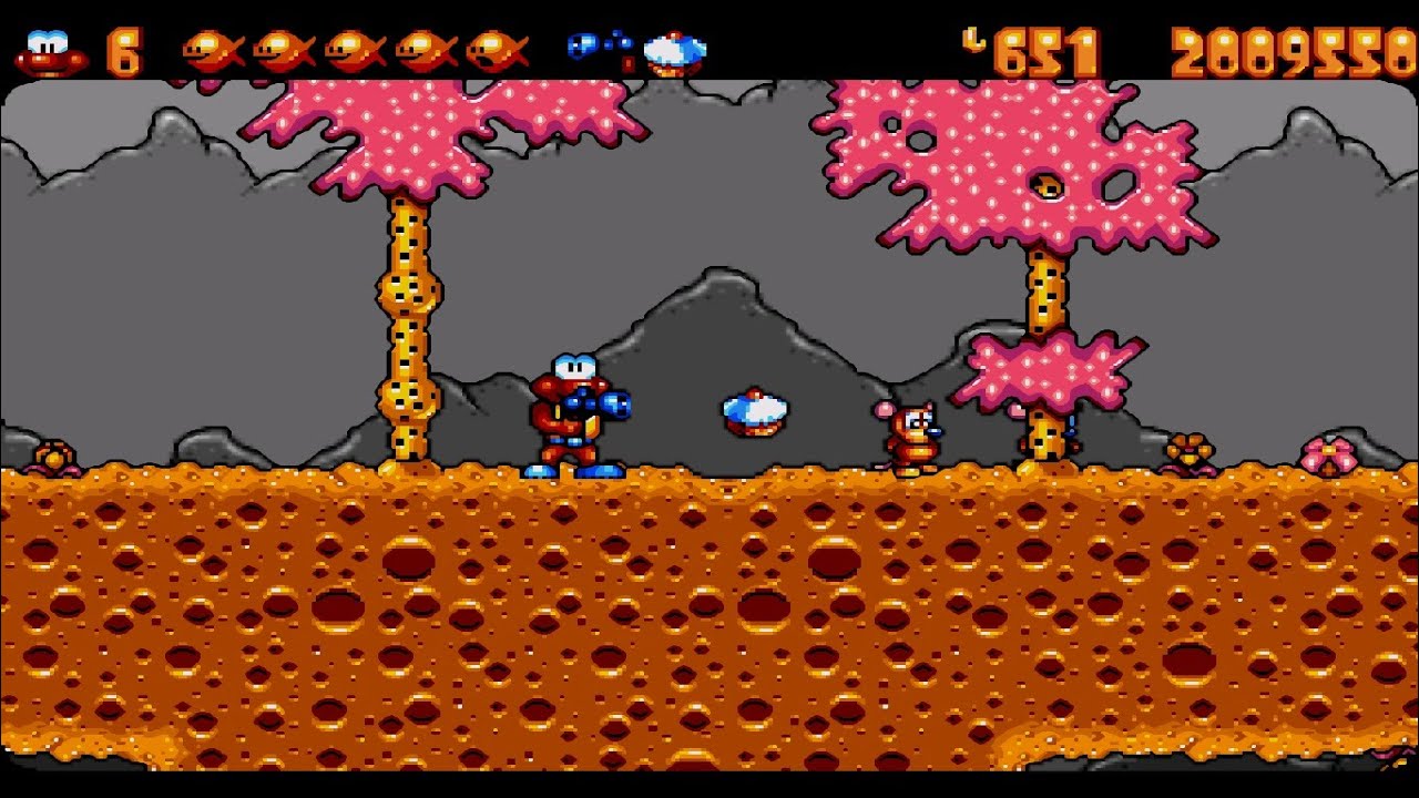 James Pond 3: Operation Starfish - Level 4: Greater Gruyere - YouTube