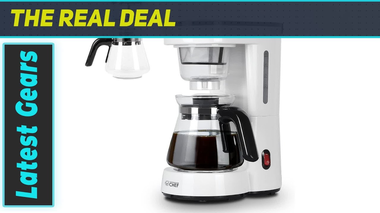Commercial CHEF Coffee Maker - The Best Way to Kickstart Your Morning ...
