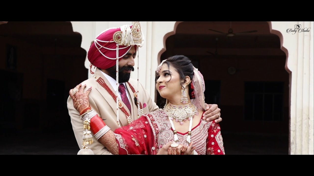 Mandeep & Reena / Best Cinematic Wedding Highlights / Baby Studio ...