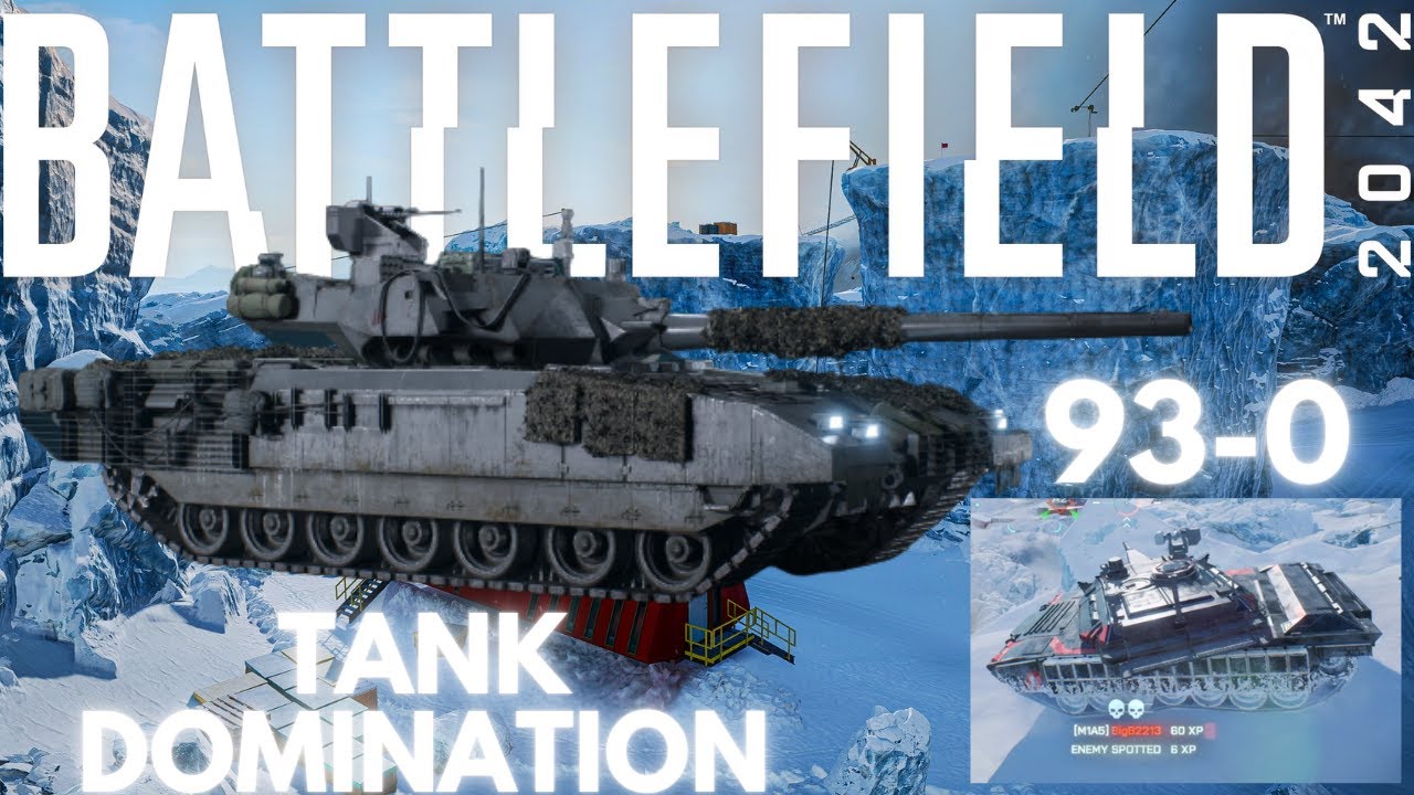 93-0 Tank DOMINATION Is Just WAY Too Easy In Battlefield 2042 - YouTube