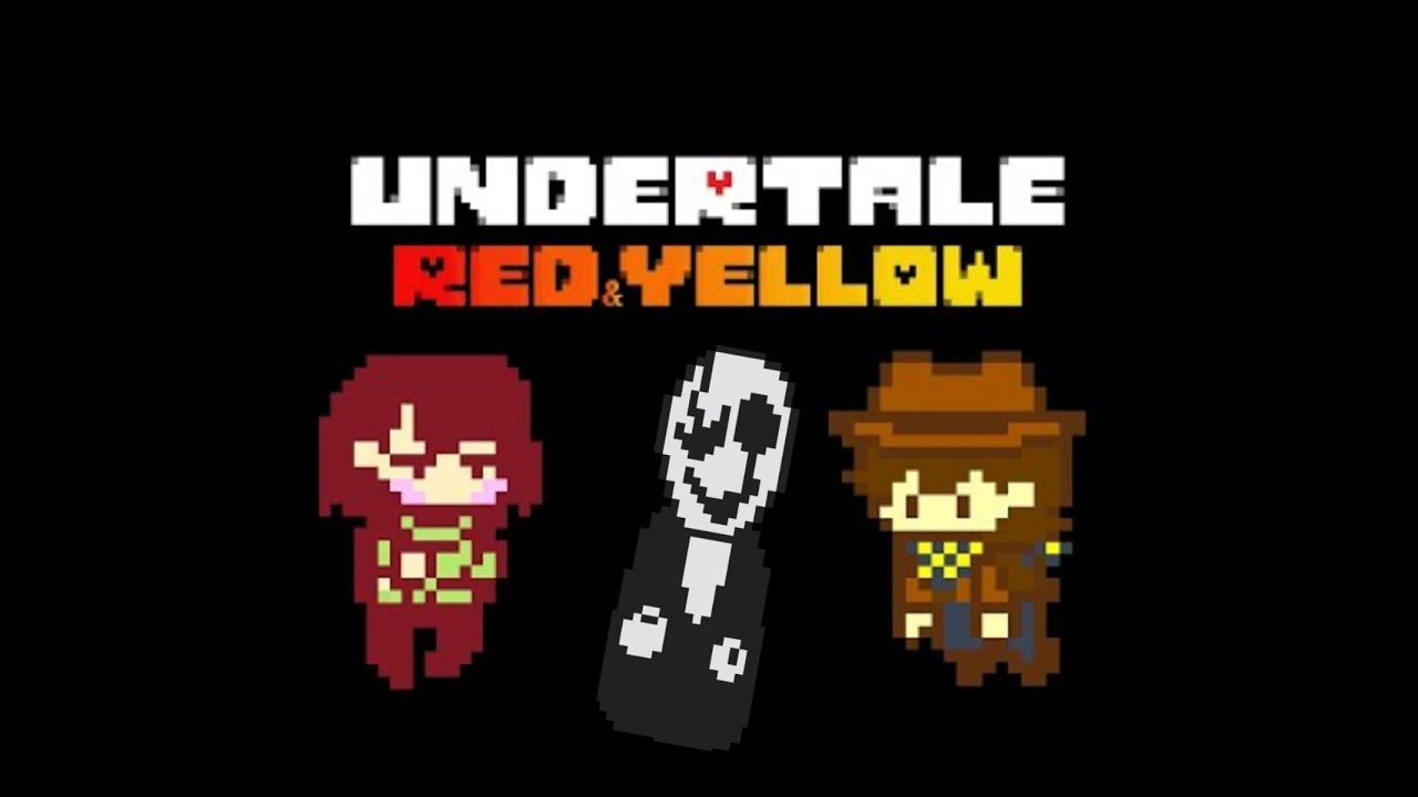 Visiting Gaster with Clover and Chara.(Undertale Red♥️and Yellow💛 ...