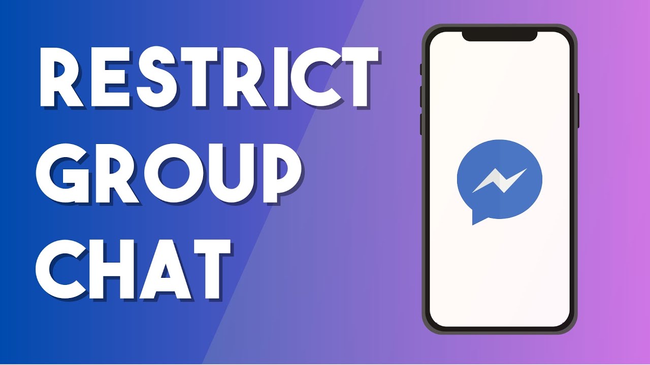 How To Restrict Group Chat In Messenger - Full Guide (2024) - YouTube