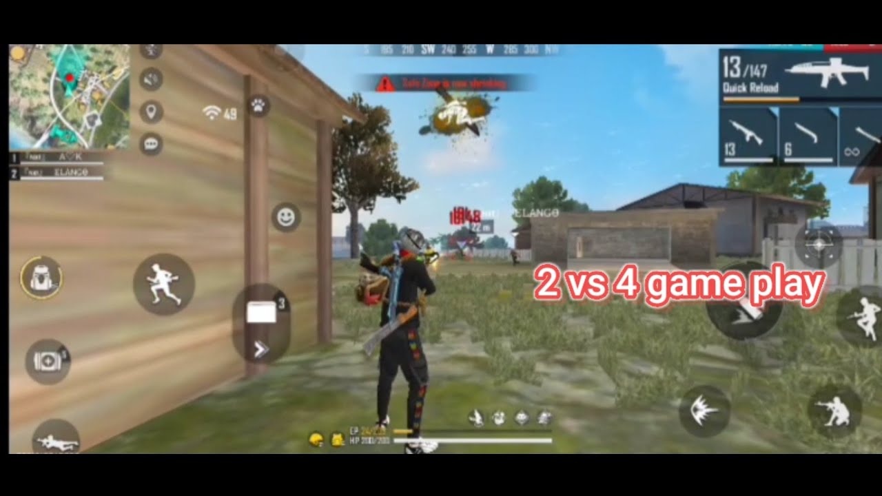 2 vs 4 Rank Match mass game play - YouTube