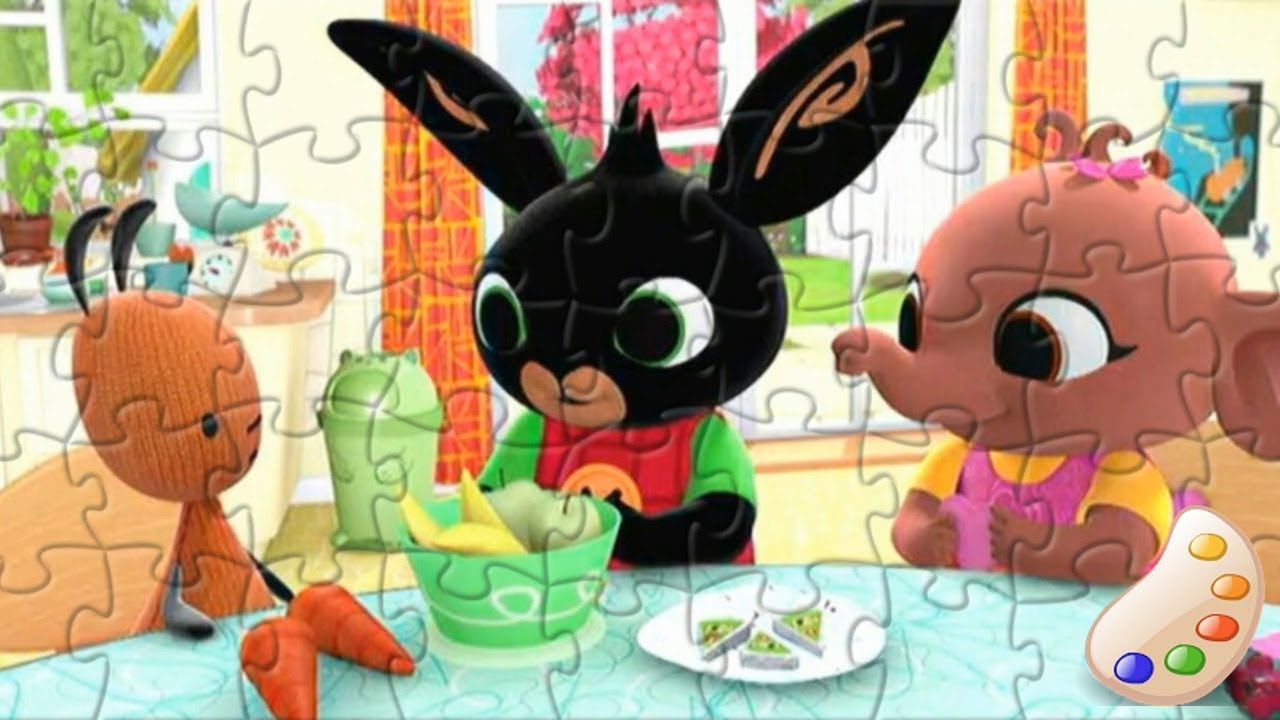 Cbeebies Bing Bunny Sula Flop Fun Puzzles - YouTube