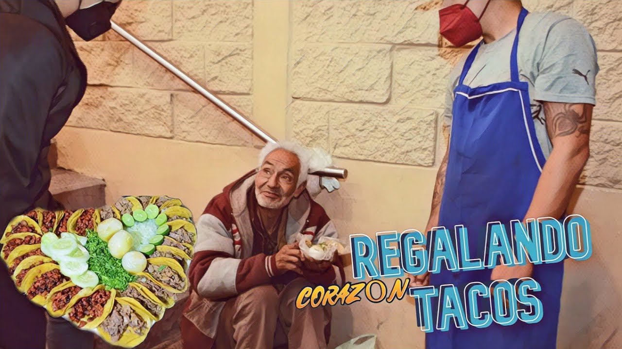 Regalando Tacos en FORMA De Corazón 💓 Especial MES del Amor / CDMX / Ft ...