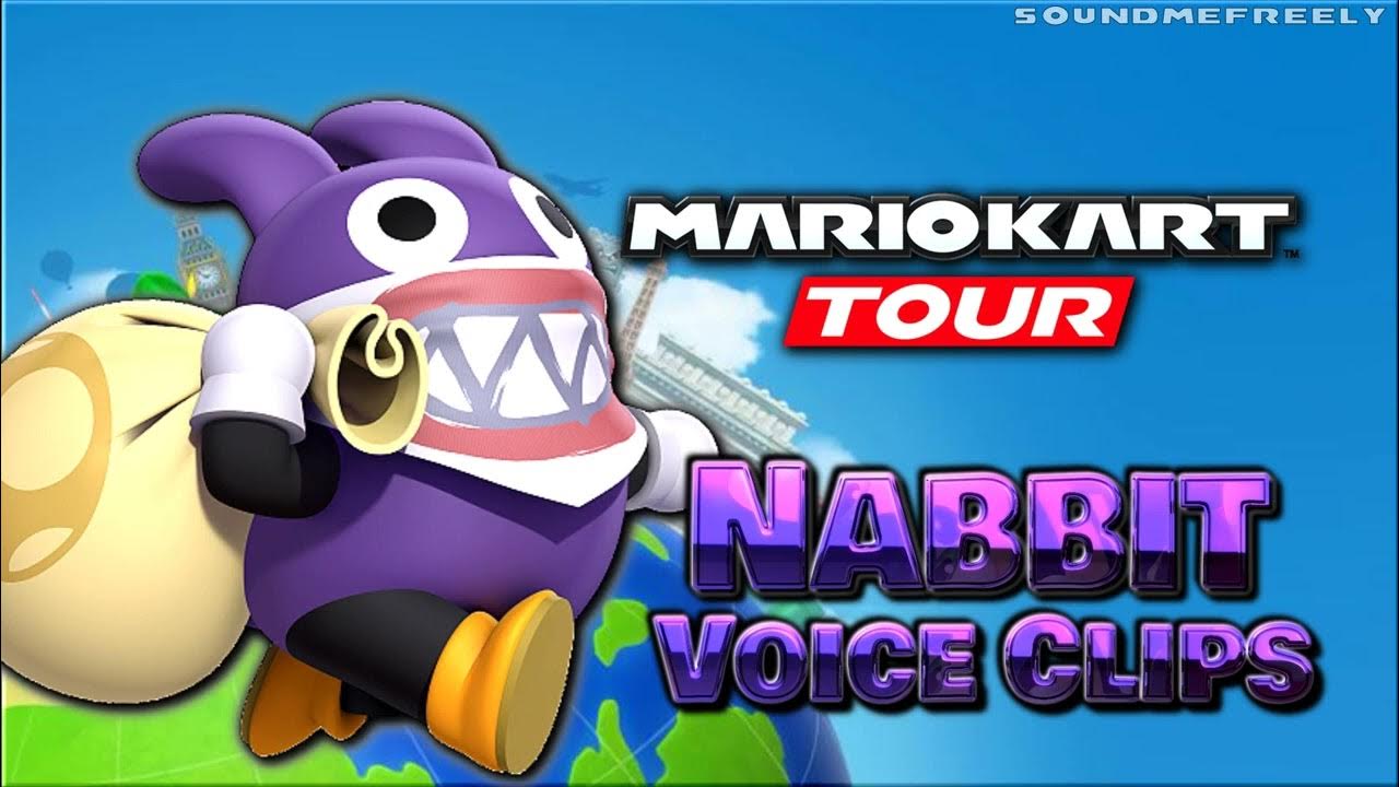 All Nabbit Voice Clips • Mario Kart Tour • All Voice Lines • 2019 ...