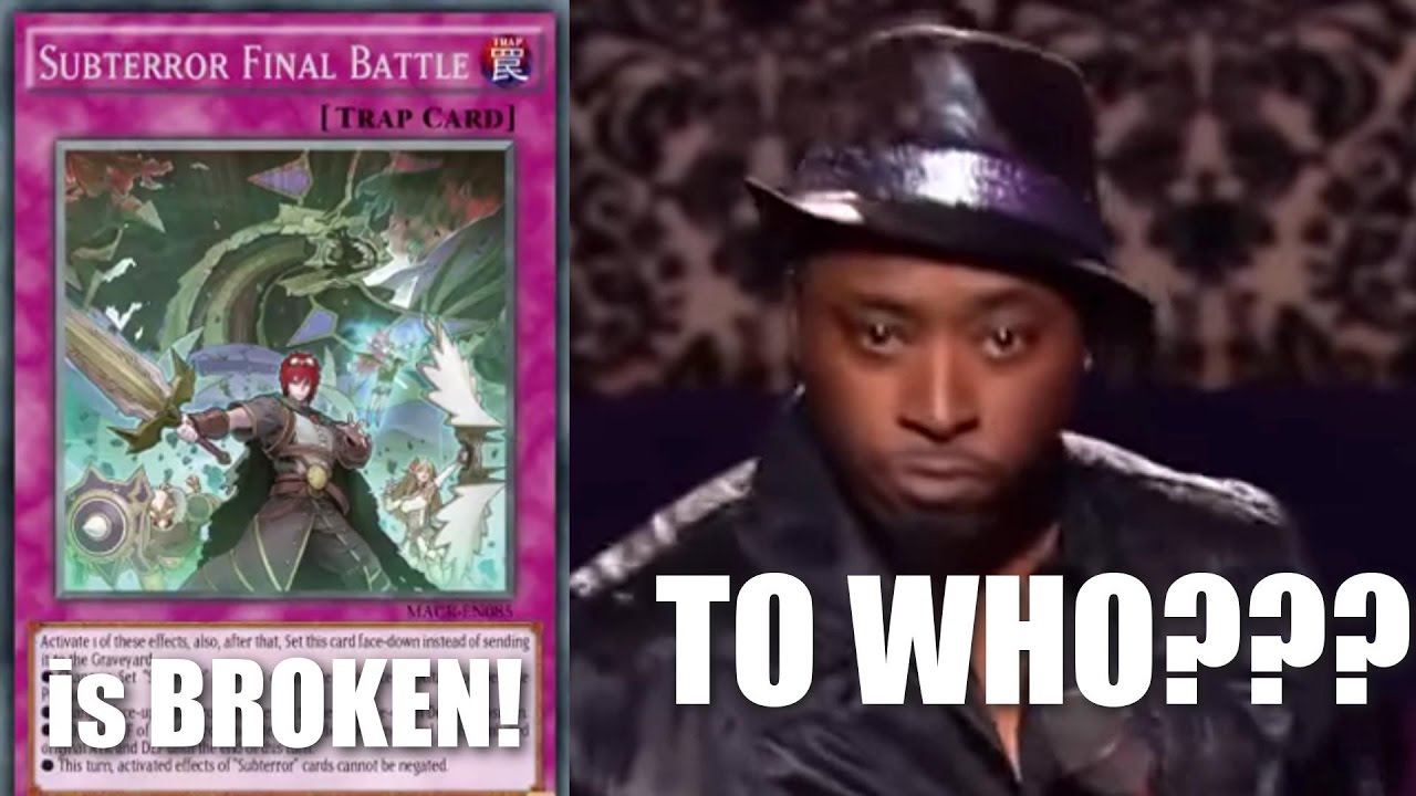 Subterror Final battle is BROKEN!....... "TO WHO???" - YouTube