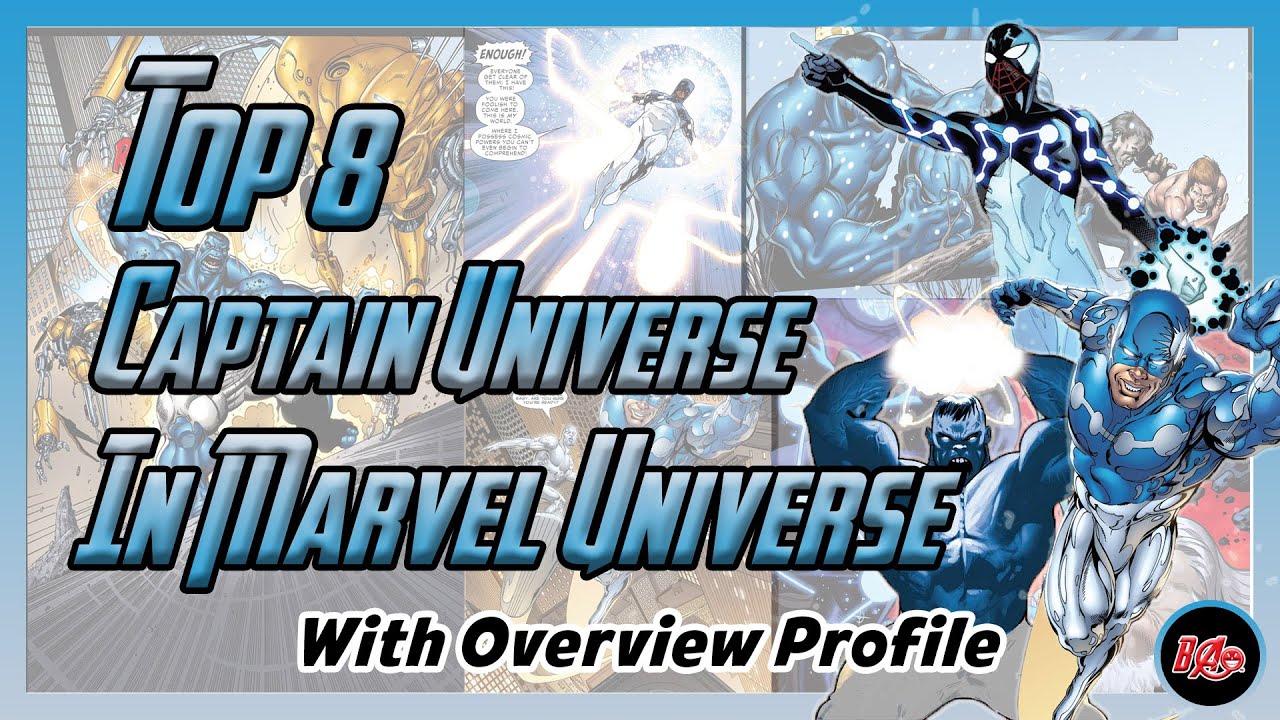 MTR-003 | Top 8 Captain Universe in Marvel Universe - YouTube