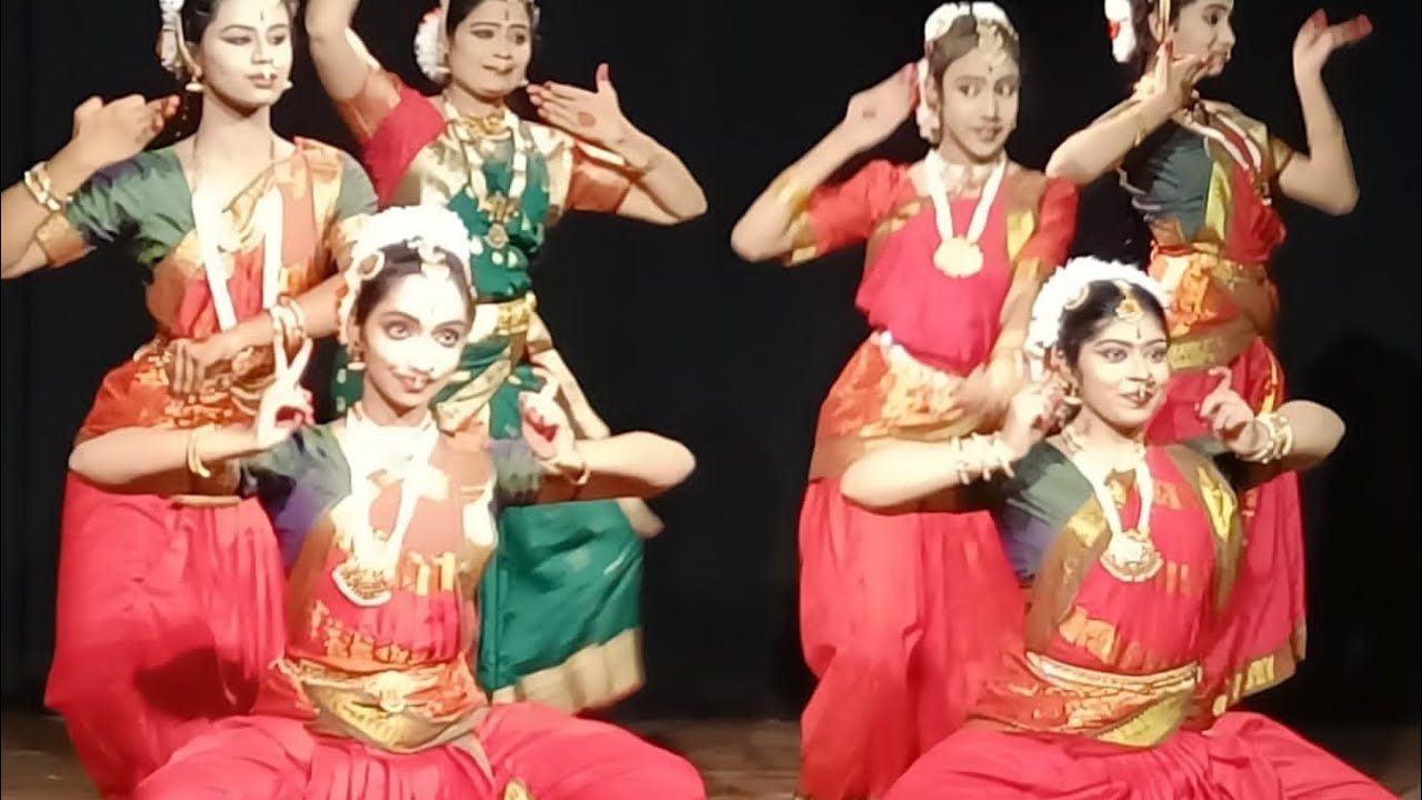 Bharatnatyam group dance performance by Aishi Jain | classical dance ...