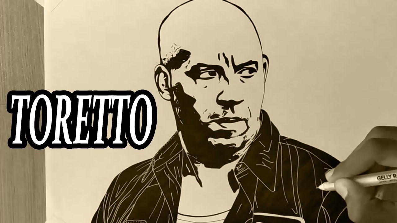 Drawing Dominic Toretto Silhouette - YouTube