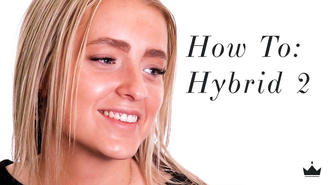 How To: Hybrid Styles, Look 2 - "Classic Hybrid Look with Crystalized ...
