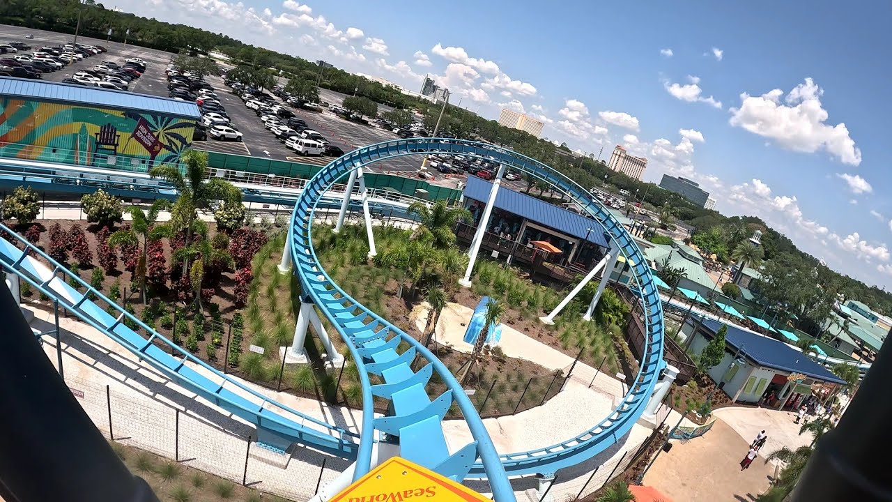 PIPELINE @ SEAWORLD ORLANDO | 4K FRONT ROW POV - YouTube
