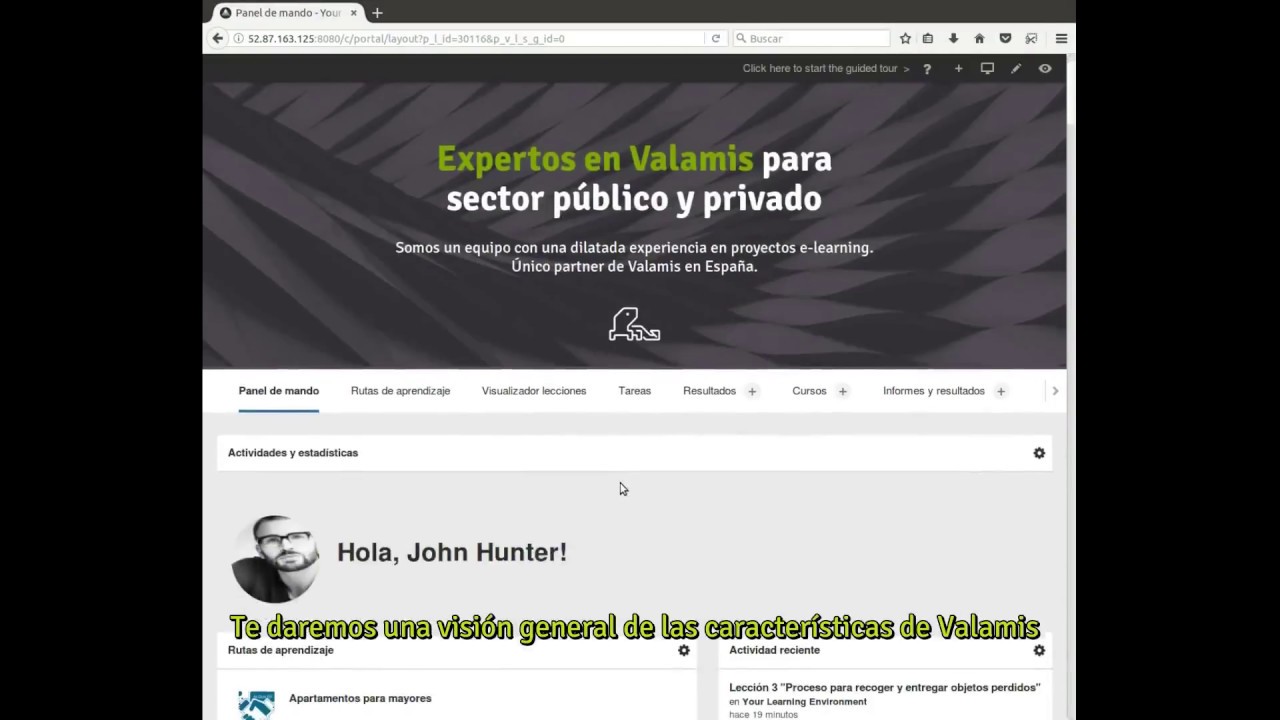 VALAMIS LMS Demo - YouTube