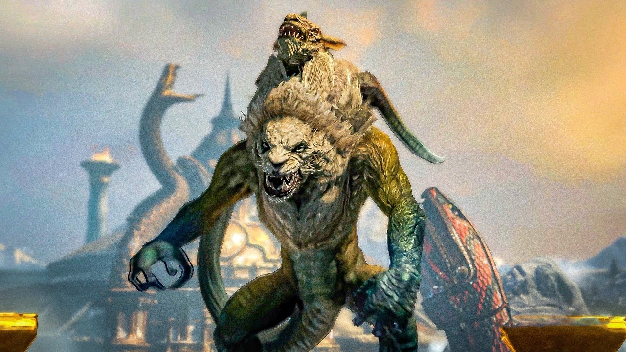 Kratos Kills The Chimera - God of War Ascension PS5 - YouTube