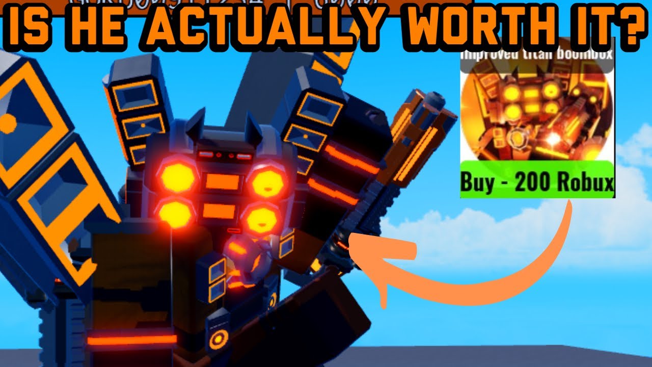 Is improved Titan boombox worth it? Super box siege defense - YouTube