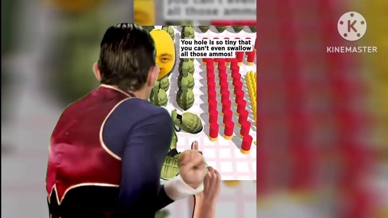 Robbie Rotten Hiding an Attack Hole ad with an annoying talking lemon ...