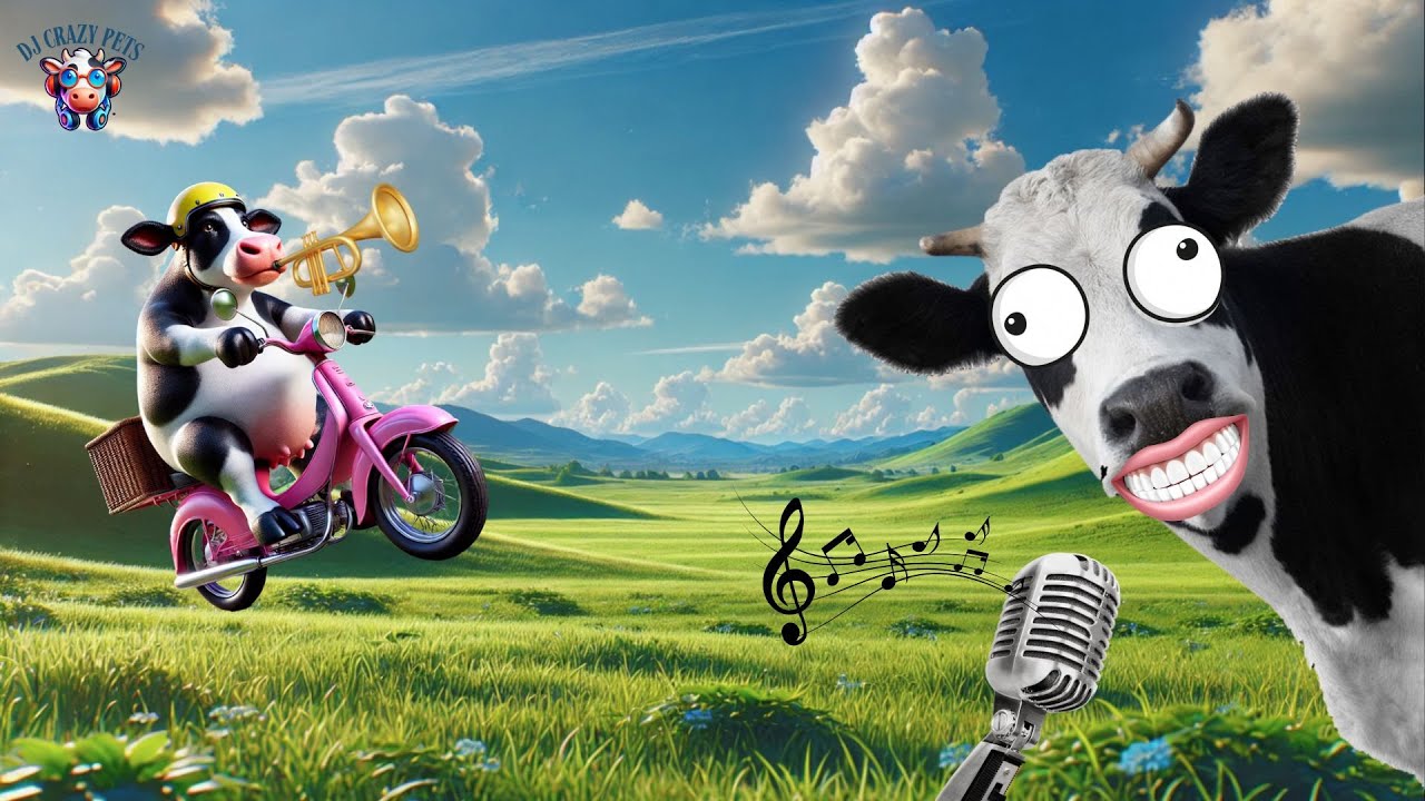 FUNNY COW DANCE 10│Cow Song & Cow Videos 2024 | Cow dance mix | funny ...