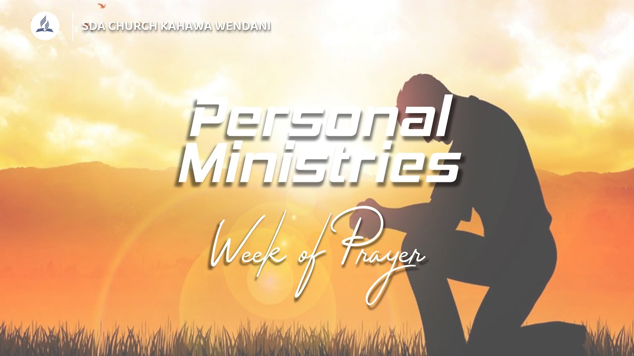 Personal Ministries Week of Prayer || Day 3, Tuesday 5th November - YouTube
