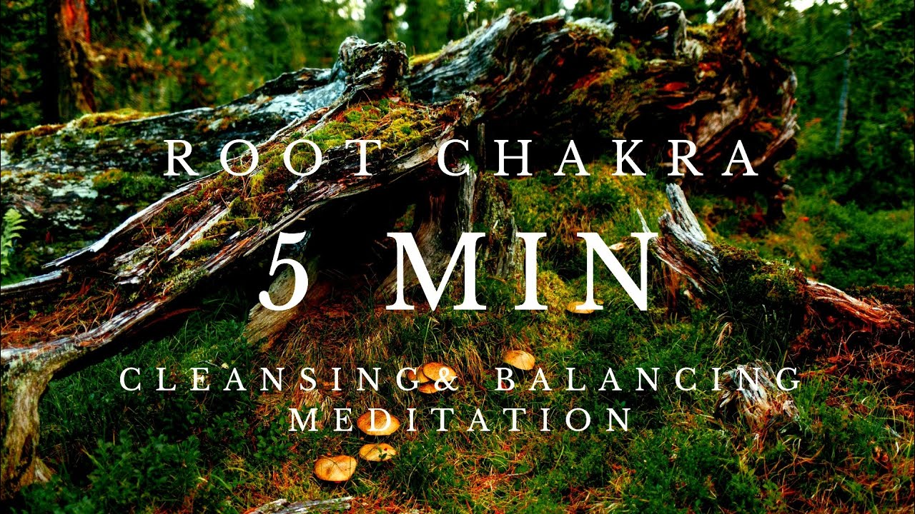 5-Minute Root Chakra Meditation for Healing and Balancing of the Root ...