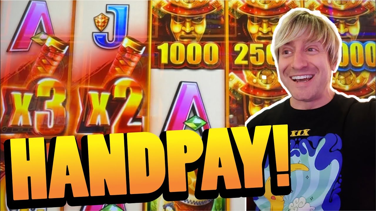 🤑 BIG BEAUTIFUL HANDPAY on Wild Wild Samurai! - YouTube